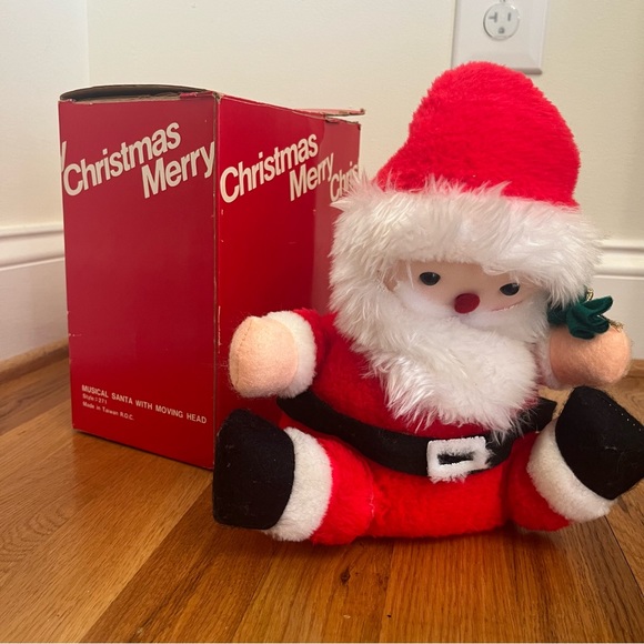 Holiday | Vintage Musical Santa With Moving Head | Poshmark